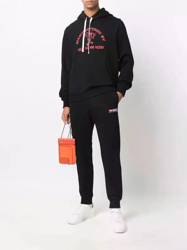 DIESEL® Graphic Print Pullover Hoodie