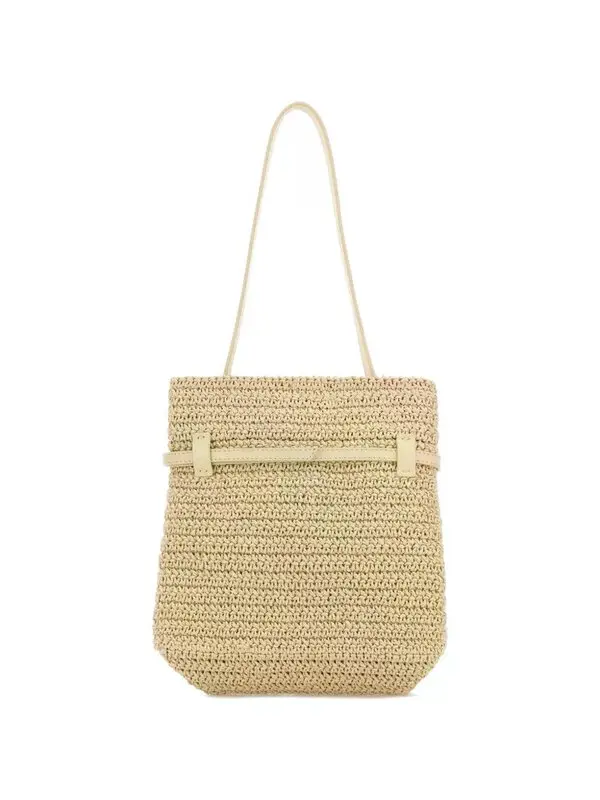 Manu Atelier Raffia Tote Bag - Neutrals
