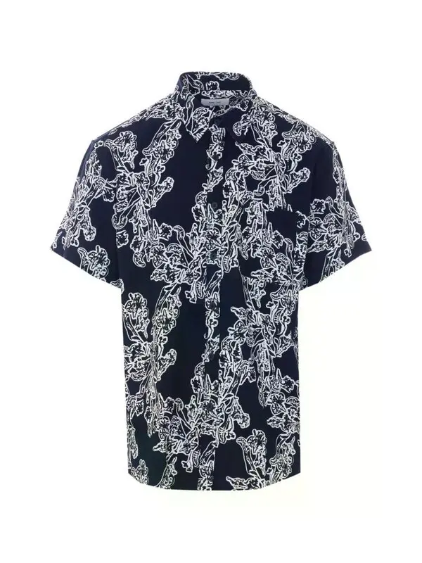 Nn07 Deon Floral-print Shirt