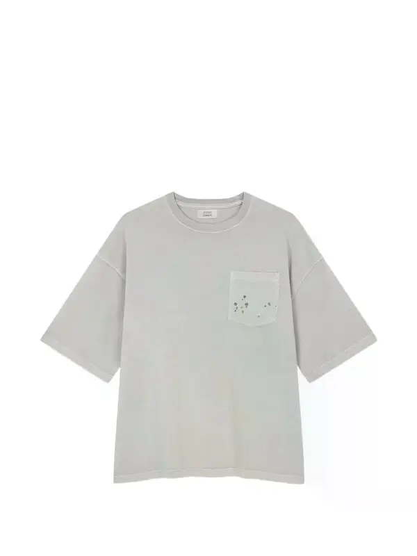 STUDIO TOMBOY Paint-splatter Chest-pocket T-shirt