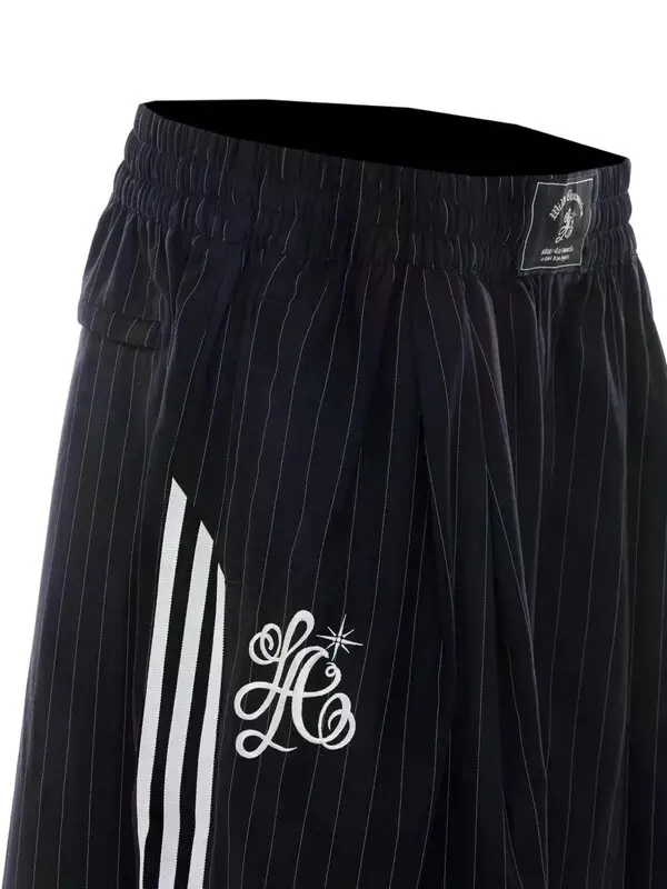 Adidas X Willy Chavarria Pinstriped Shorts