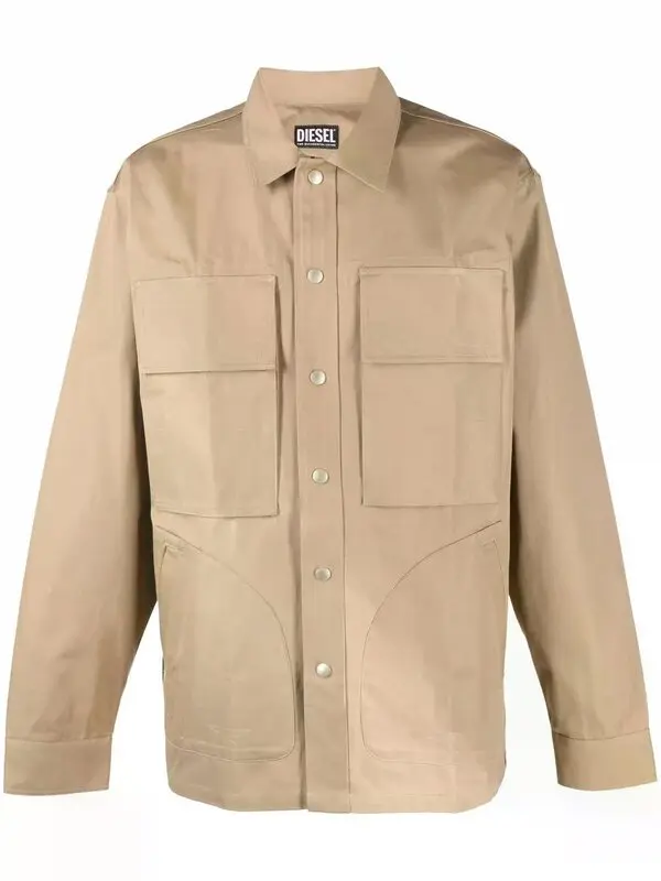 DIESEL® Button-up Overshirt