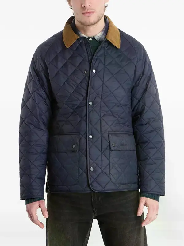 Barbour City Bedale Quilted Corduroy-collar Jacket