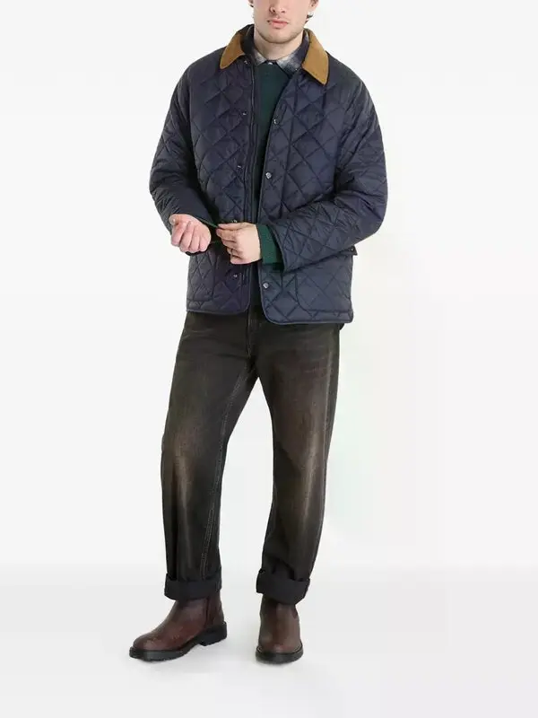 Barbour City Bedale Quilted Corduroy-collar Jacket