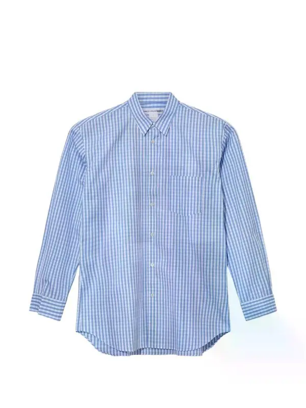 Comme Des Garçons Gingham-check Shirt