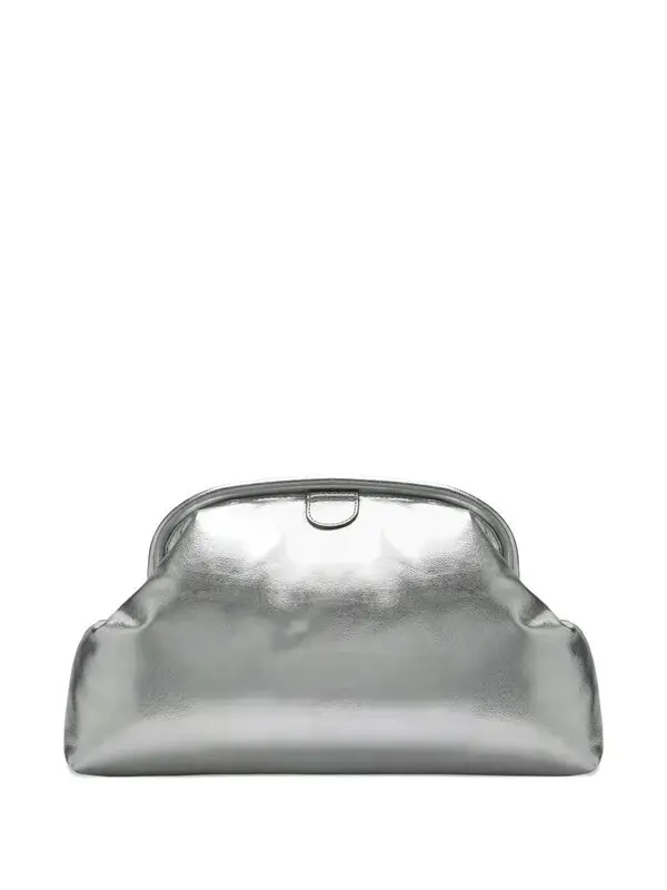 Stella McCartney Falabella Clutch Bag With Chain Strap - Silver