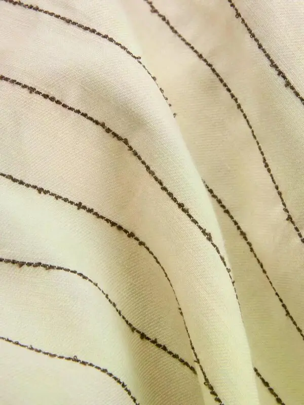 Incotex Pinstripe Belted Trousers