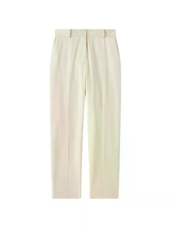 JOSEPH Pressed Crease Straight-leg Trousers