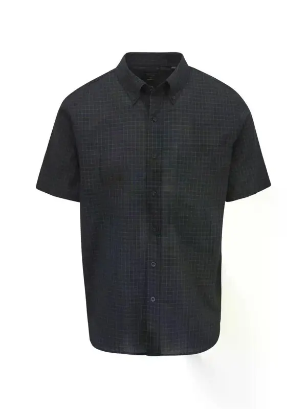 Vince Cortland Plaid Short-sleeve Shirt