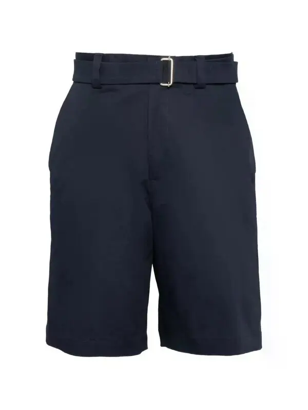 LOW BRAND Belted Shorts