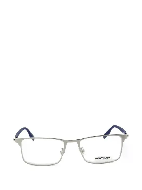 Montblanc Rectangle Frame Eyeglasses - Silver