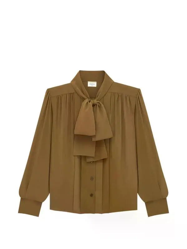Saint Laurent Pussy-bow Blouse