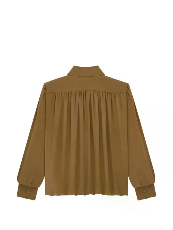Saint Laurent Pussy-bow Blouse
