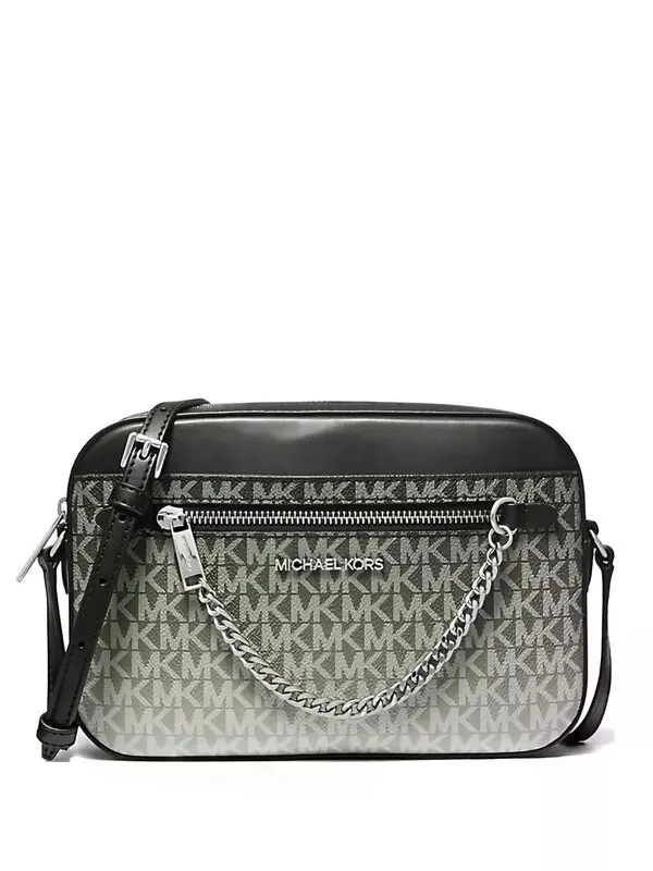 Michael Kors Logo-print Chain-link Messenger Bag