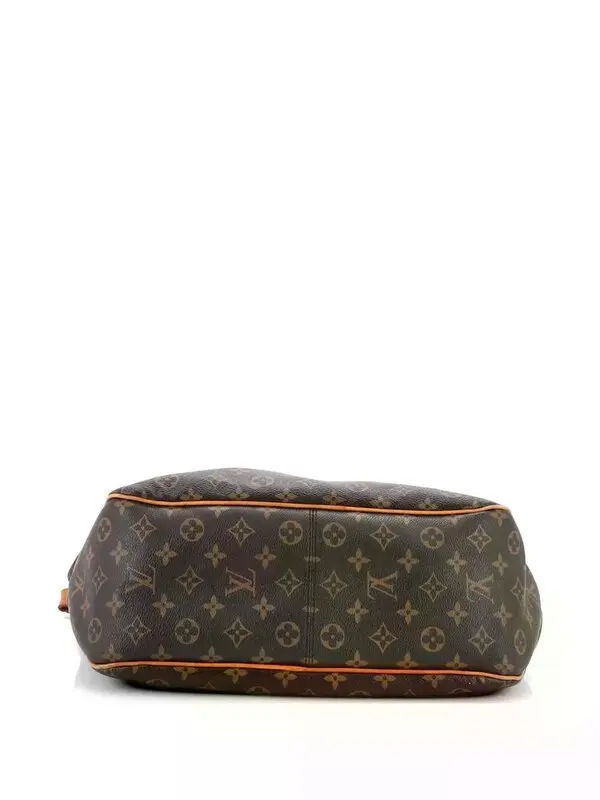 LOUIS VUITTON Monogram Canvas Pm Hobo Bag - Brown