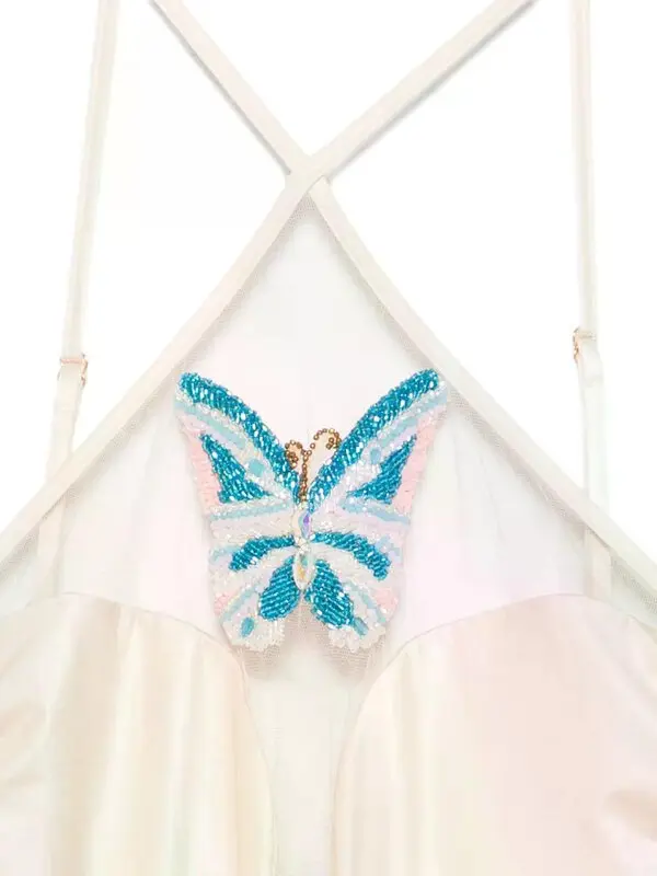 MAZZEI Beaded Butterfly Embellished Swimsuit
