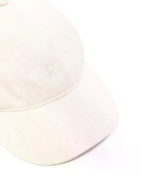 A.p.c. Charlie Baseball Cap - Neutrals
