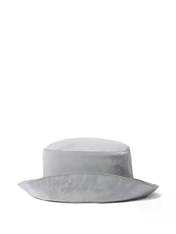 Jacquemus Baluchon Bucket Hat - Grey