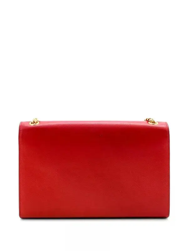Saint Laurent Grainy Leather Medium Crossbody Bag