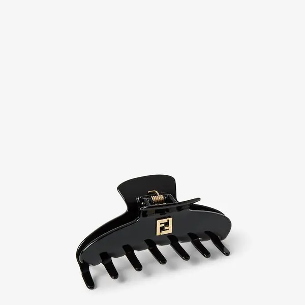 Fendi Ff Logo Hair Clip