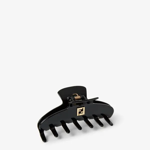 Fendi Ff Logo Hair Clip