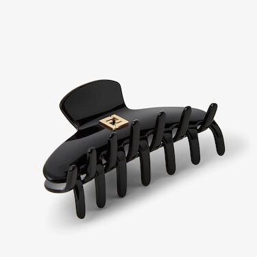 Fendi Ff Logo Hair Clip
