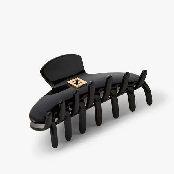 Fendi Ff Logo Hair Clip