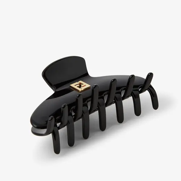 Fendi Ff Logo Hair Clip