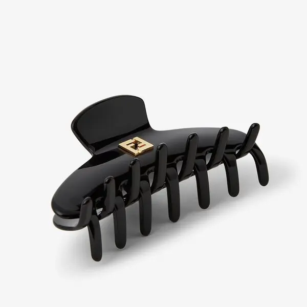 Fendi Ff Logo Hair Clip