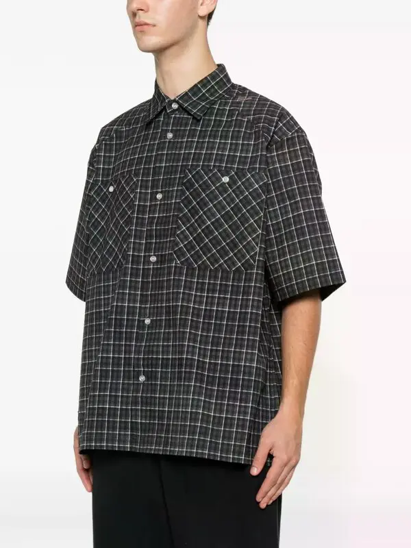 ROA Check-print Short-sleeve Shirt