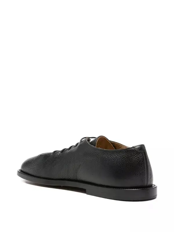 PAURA Grained Leather Derby Shoes