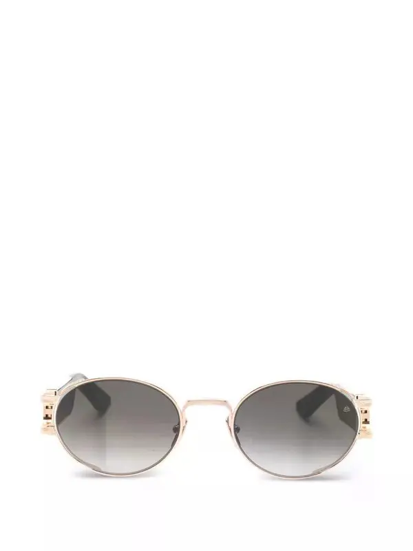 MAYBACH EYEWEAR The Drive I Oval-frame Sunglasses - Gold