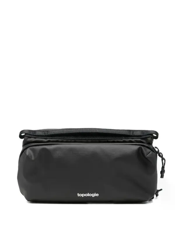 TOPOLOGIE Medium Sacoche Wash Bag - Black