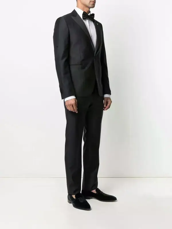 Tagliatore Virgin Wool Single-breasted Suit - Black
