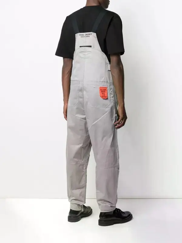 DIESEL® Green-label Jumpsuit With Patch Pockets