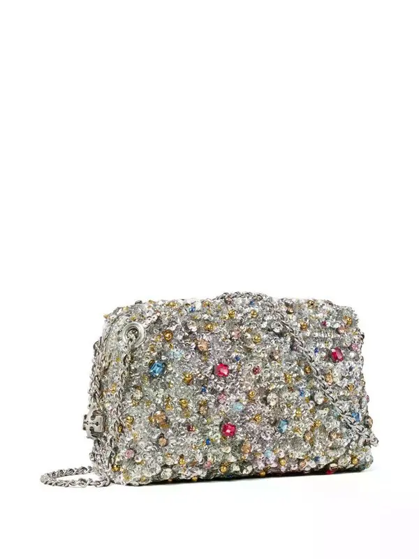 Tory Burch Fleming Embellished Soft Crossbody Bag