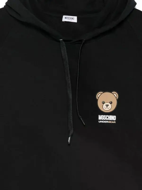 Moschino Teddy Bear Logo Hoodie