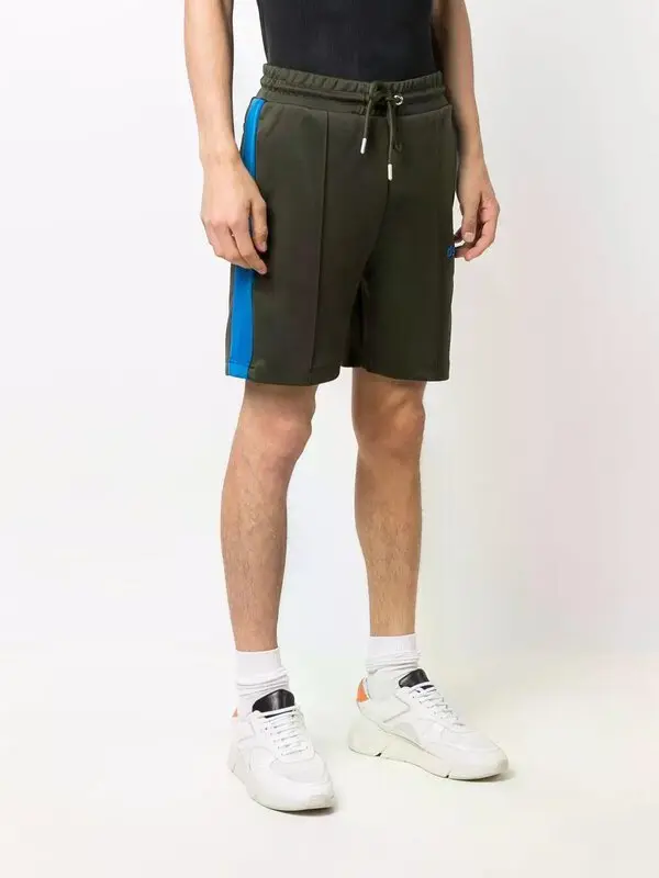 DIESEL® Logo-print Panelled Track Shorts