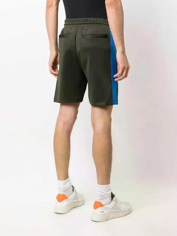 DIESEL® Logo-print Panelled Track Shorts