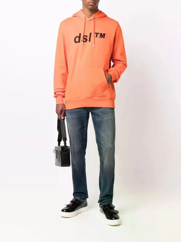 DIESEL® Embroidered Cotton Hoodie