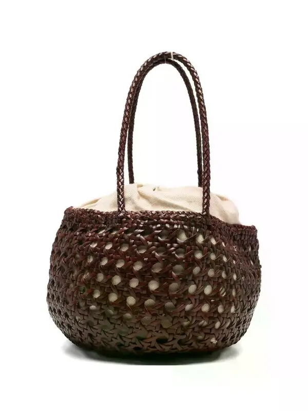 Dragon Diffusion Woven Bucket Bag