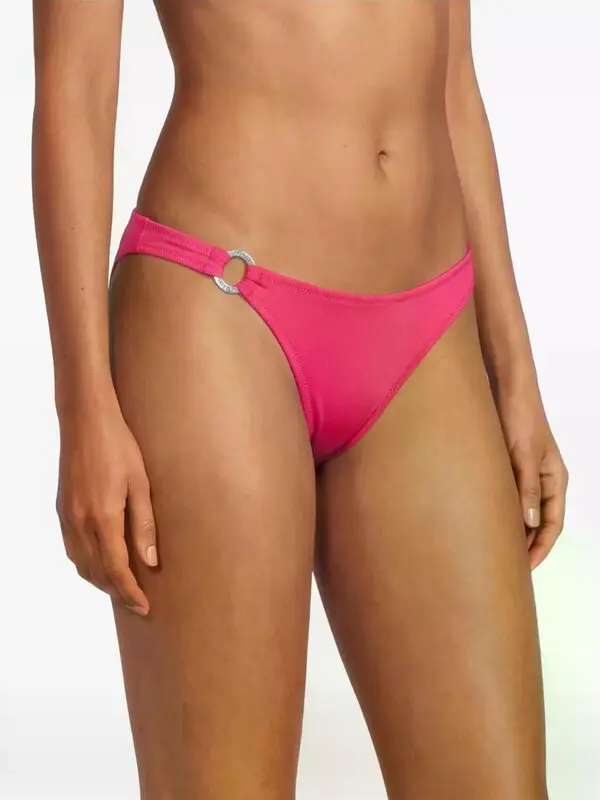 FLEUR DU MAL Seduce Ring-detail Bikini Bottoms