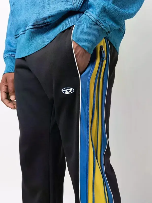 DIESEL® Side Stripe-detail Track Pants