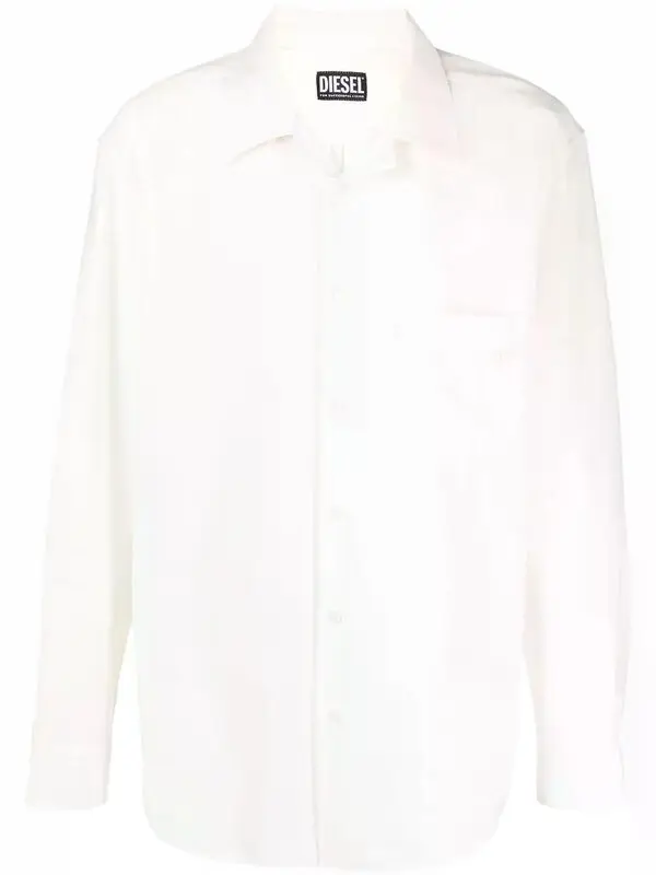 DIESEL® Virgin-wool Blend Shirt