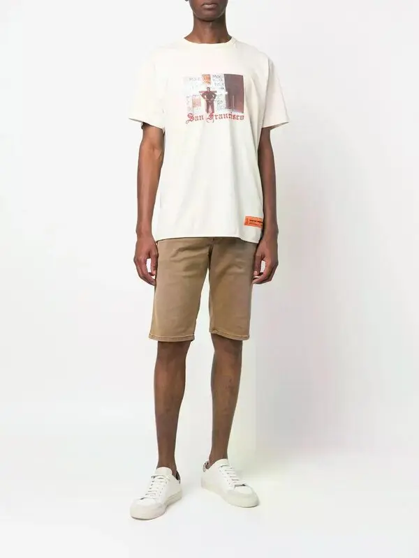 DIESEL® Drawstring-waist Slim-fit Shorts