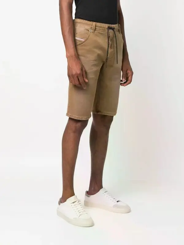 DIESEL® Drawstring-waist Slim-fit Shorts