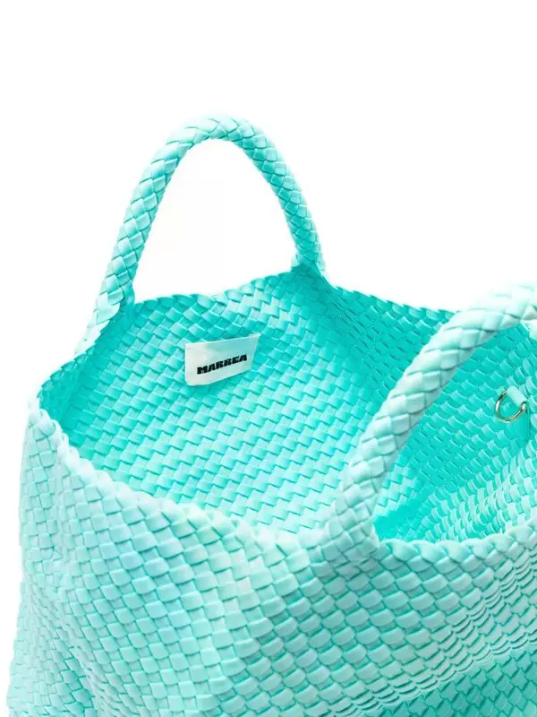 MARREA Large Woven Tote Bag