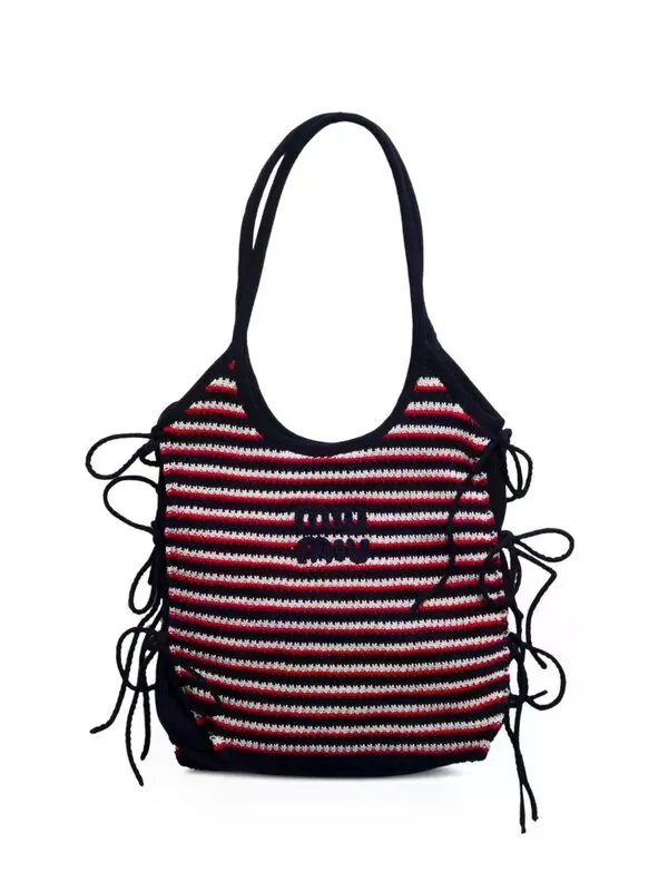 Miu Miu Ivy Crochet Bag - Blue