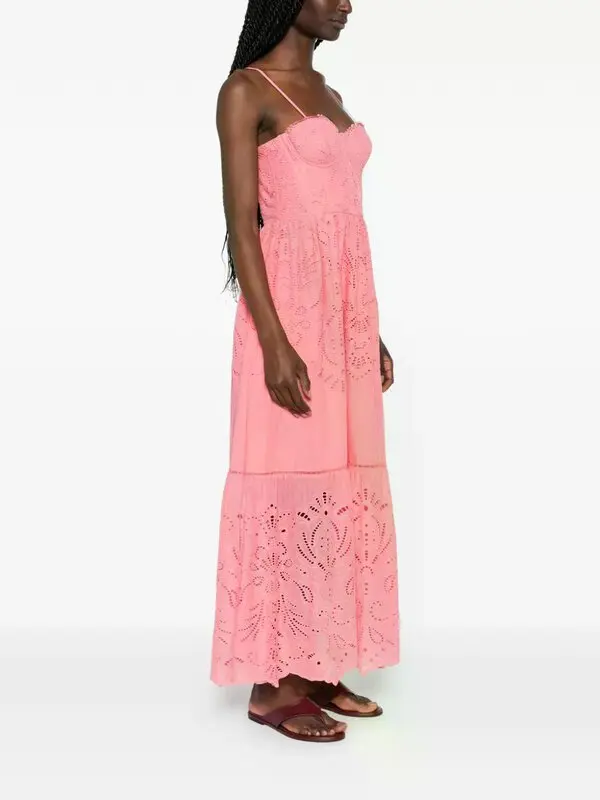 ERMANNO FIRENZE Broderie Anglaise Maxi Dress