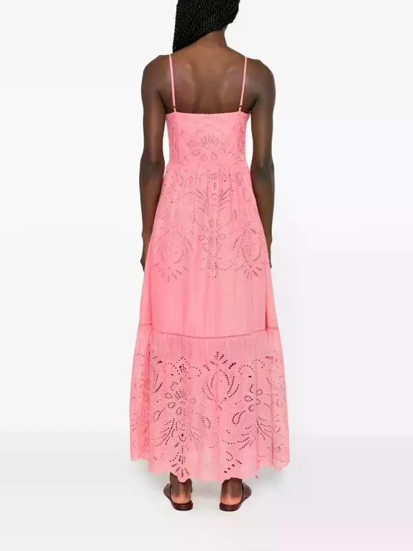 ERMANNO FIRENZE Broderie Anglaise Maxi Dress